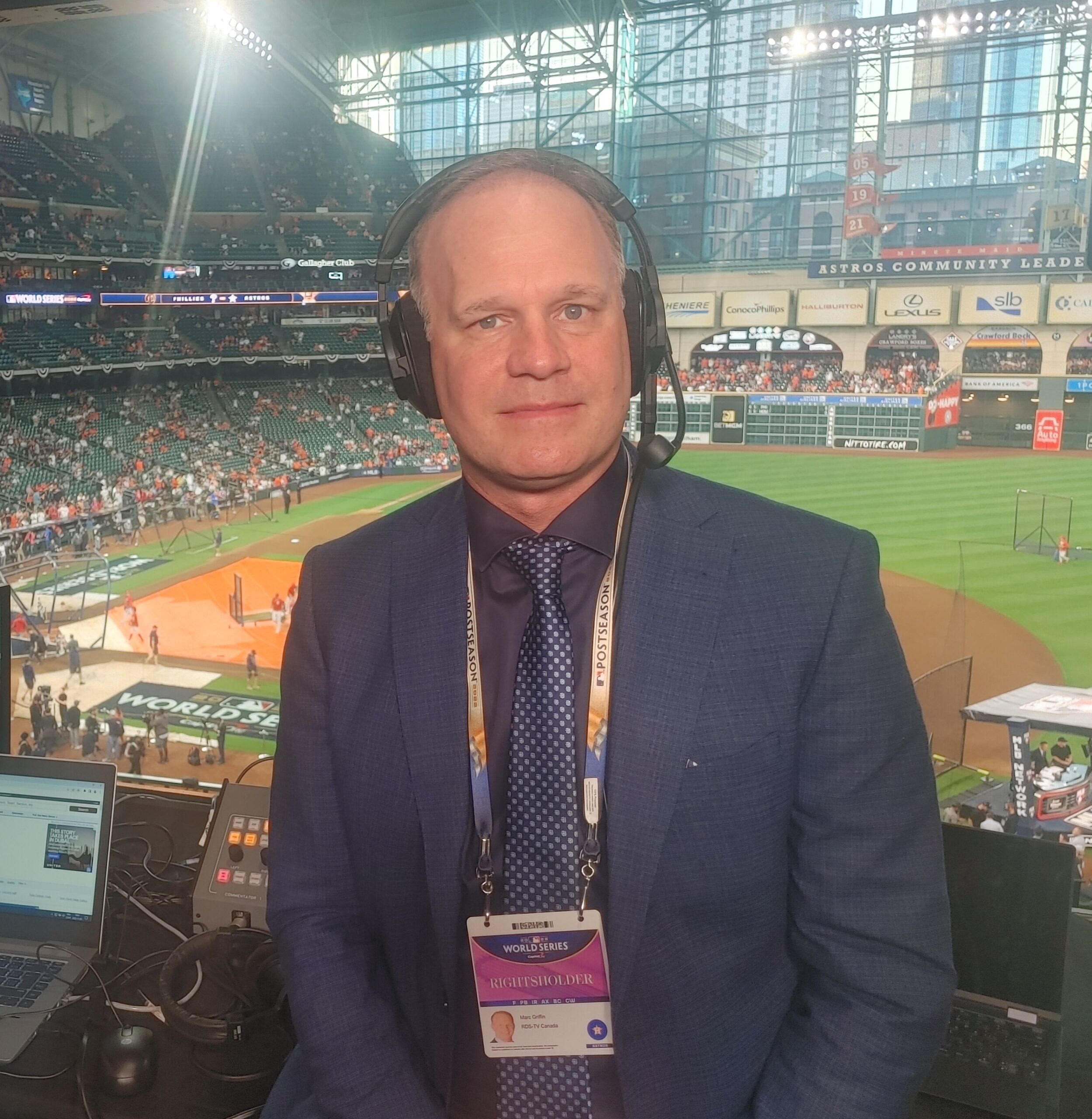 Marc Griffin, speaker: Keep your eye on the ball and keep moving!